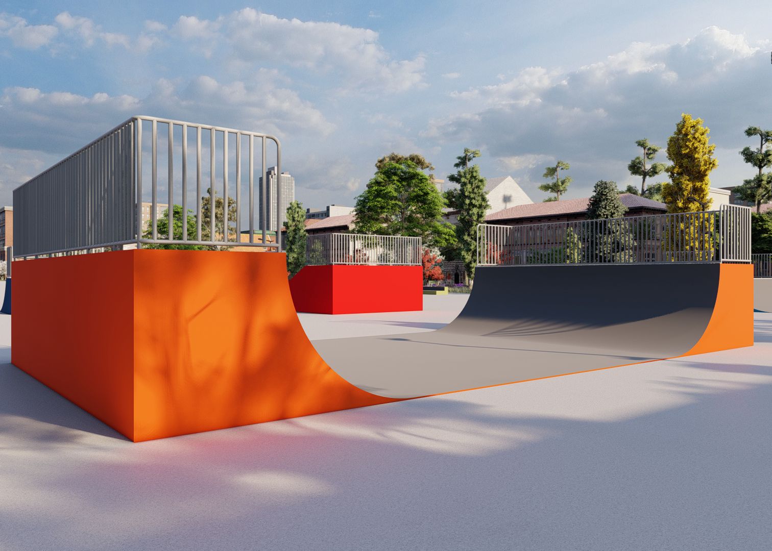 Cemer Playground Equipment - Skate Park (SK 03)